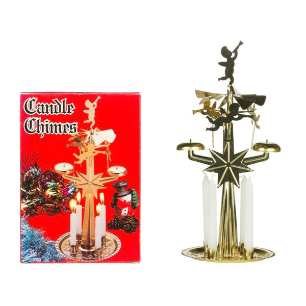 Swedish Brass Angel Candle Chimes Putti Christmas Canada Putti Fine Furnishings